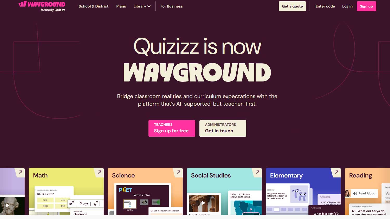 Wayground – Recursos AELN